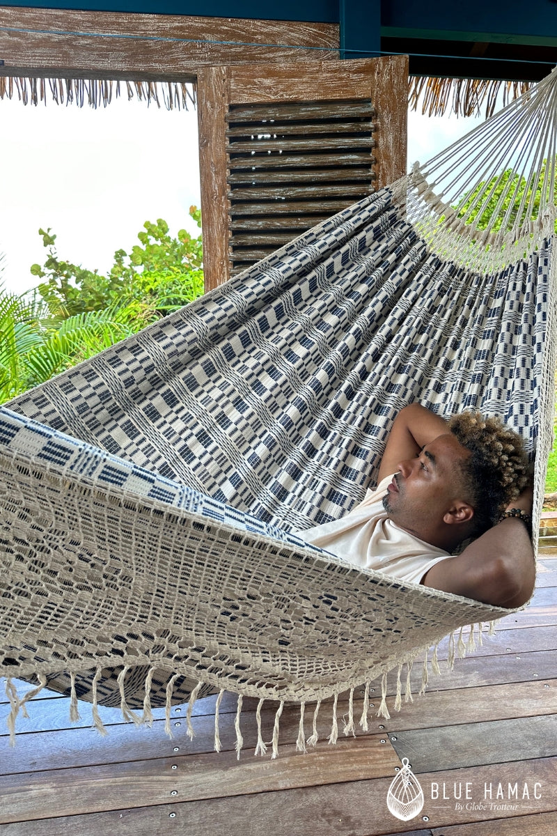 Hamac MALHA - Beige - Blue Hamac Caraibes